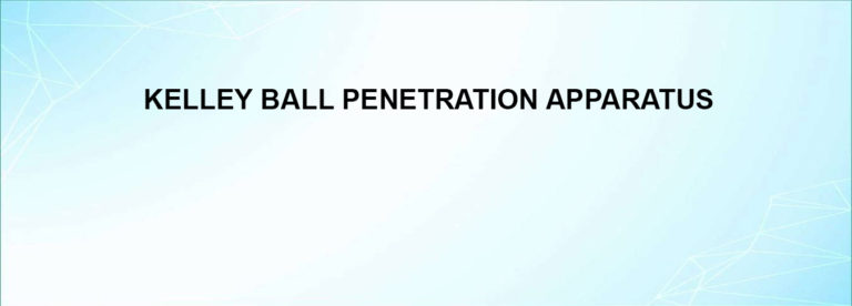 Kelly Ball Penetration Apparatus Manufacturers, Suppliers in India
