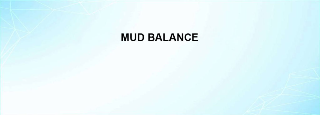 Mud Balance - Mud Balance Manufacturers, Suppliers India